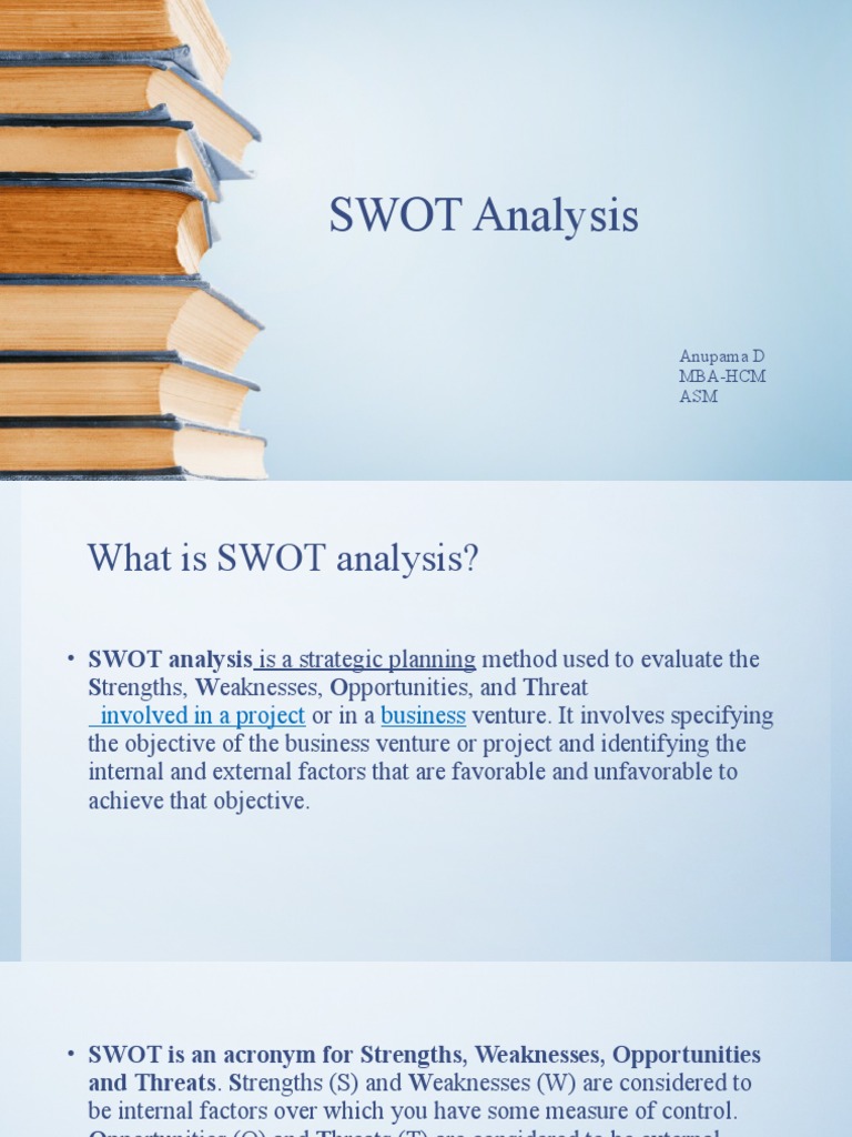 SWOT Analysis | PDF | Swot Analysis | Evaluation