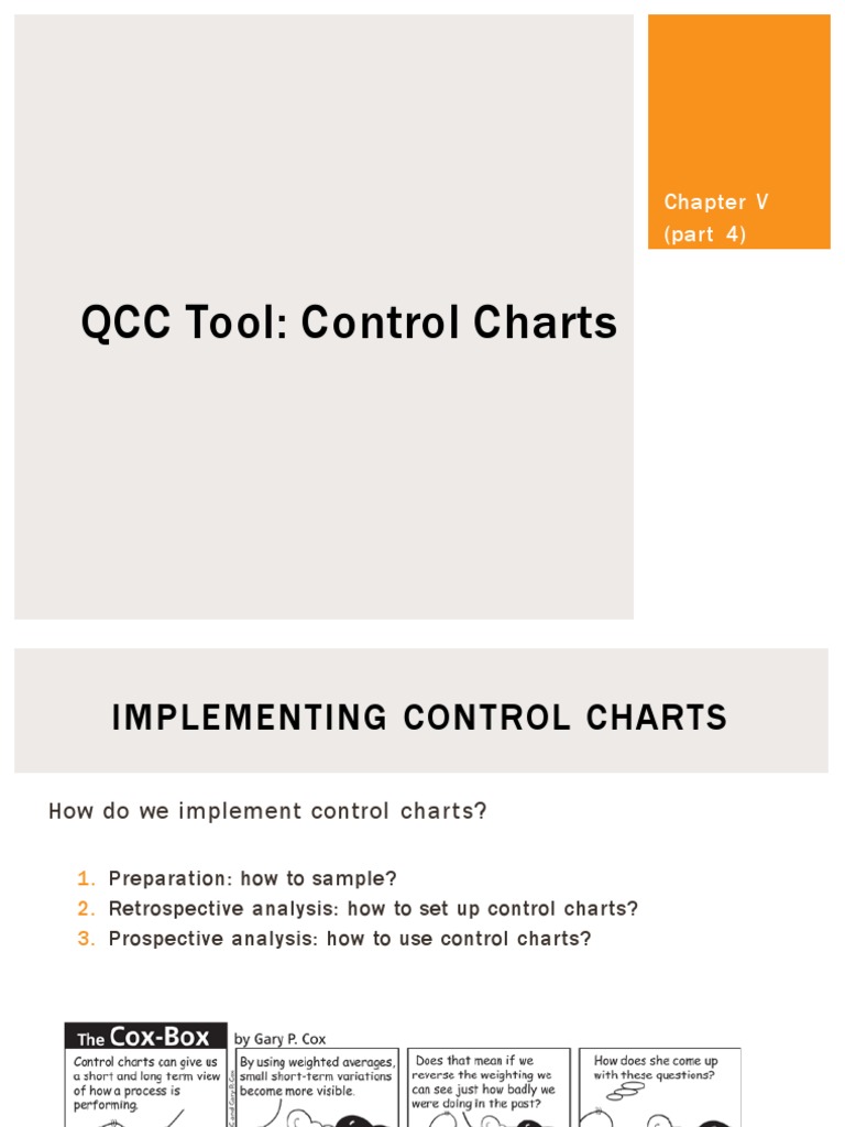 QCC Tool: Control Charts: (Part 4) | PDF | Sampling (Statistics) | Stratified Sampling