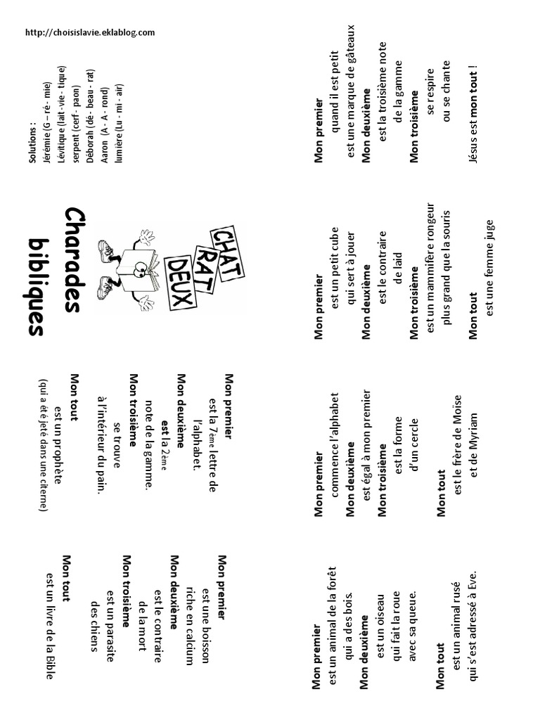 Livre Charades | PDF