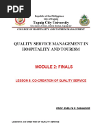 7Ms FILIPINO VALUES AND SERVICE EXCELLENCE 2 | PDF | Hotel