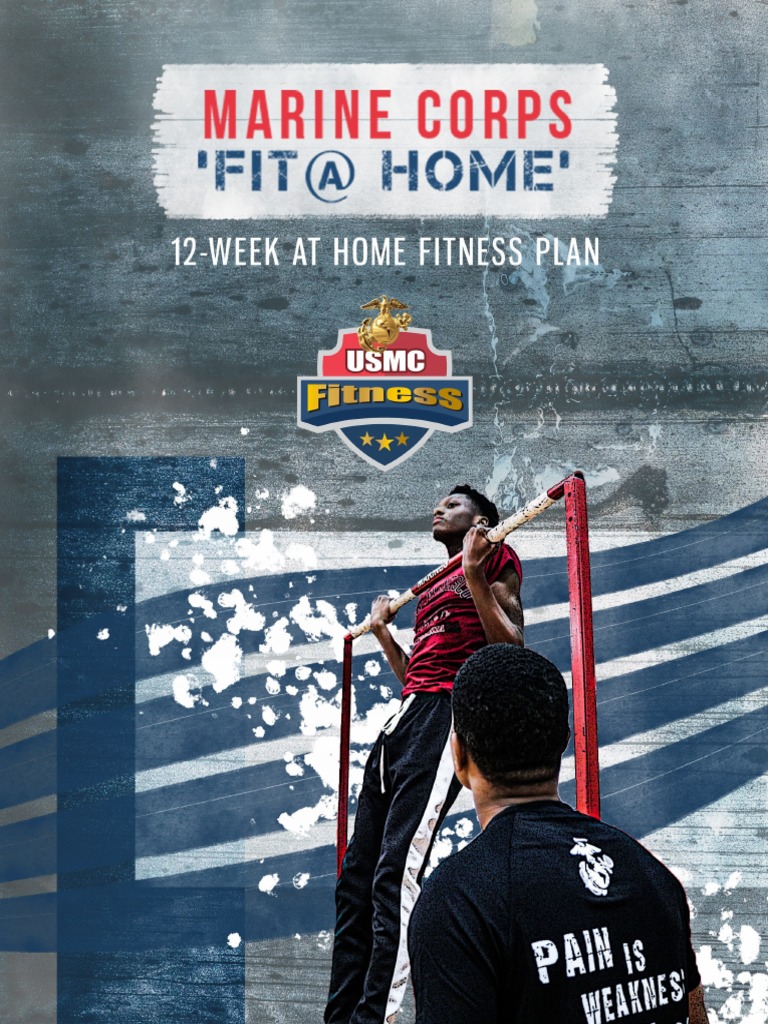 USMC Fit Home Workout Plan | PDF | Physical Fitness | Physical Exercise