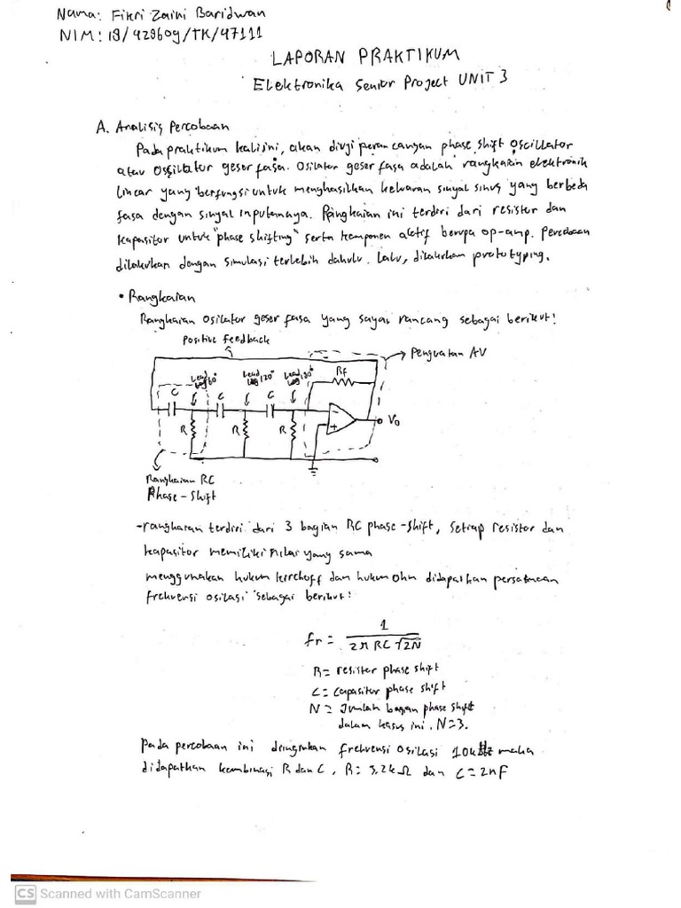 Laporan Praktikum ELDAS Unit 3 - 428609 | PDF