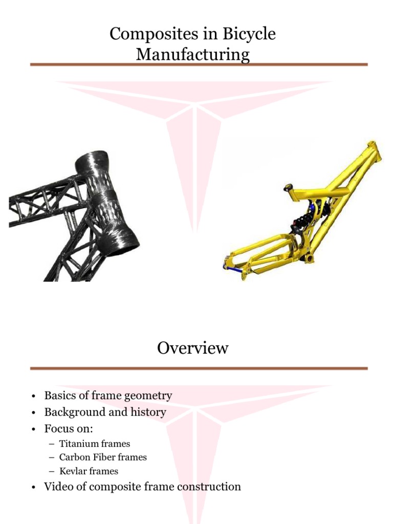 Composites in Bicycle Manufacturing | PDF