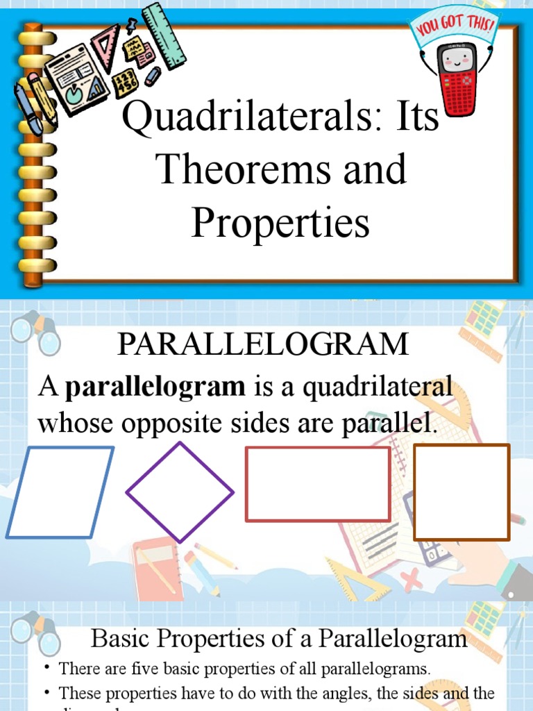 Math 9 Quarter 3 Module 1 | PDF | Rectangle | Perpendicular