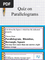 Conditions for Parallelograms Explained | PDF | Euclidean Plane ...