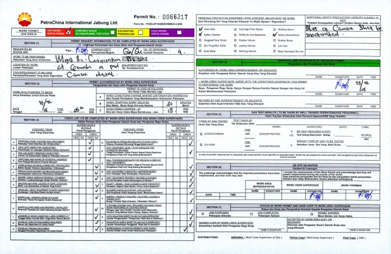 Inspection Migas Re-Certification Migas PSV at Gemah 01 Pad On 29, May ...