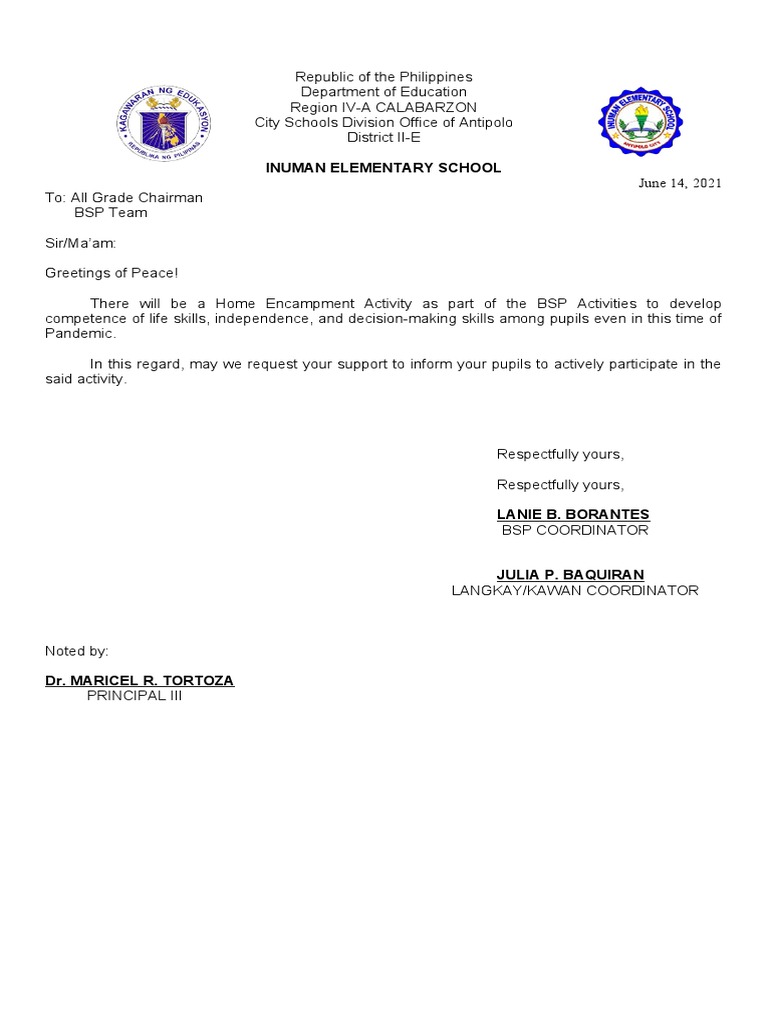 Inuman Elementary School | PDF | Natural Environment