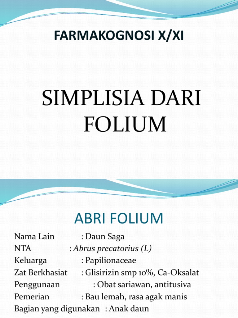 Folium | PDF