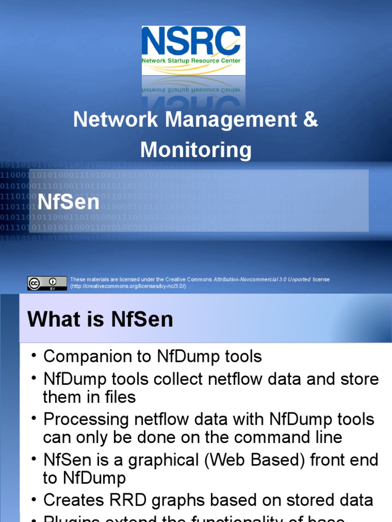 Network Management & Monitoring: Nfsen | PDF | Internet Protocols ...