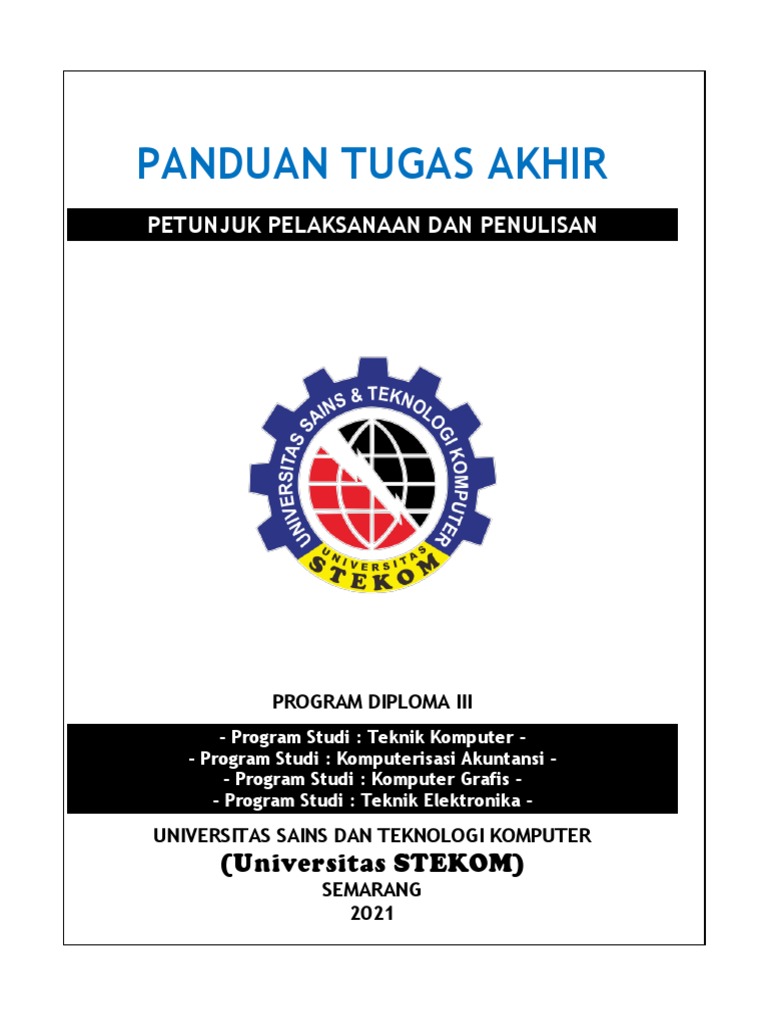Buku Panduan Ta D3 Update Nov 2021 Pdf