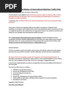 FAL Forms and Certificates Overview | PDF | Ships | Cargo