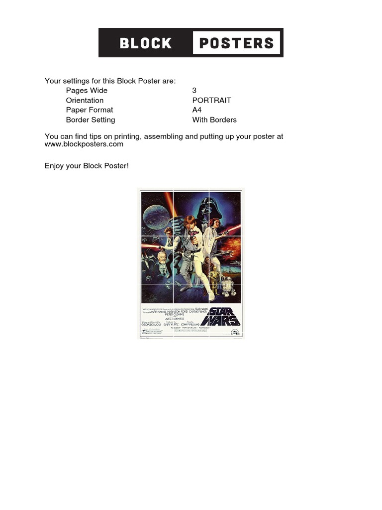 Star Wars A New Hope | PDF