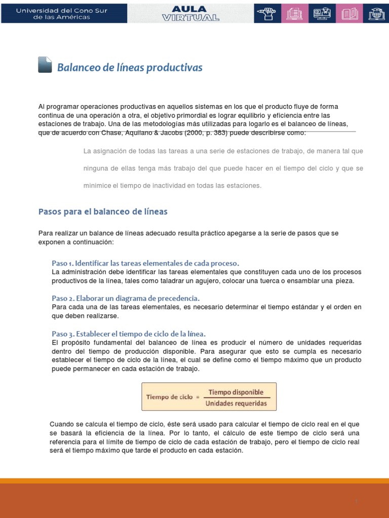 Unidad 2 Balanceo de Lineas | PDF | Software | Ciencias de la Computación
