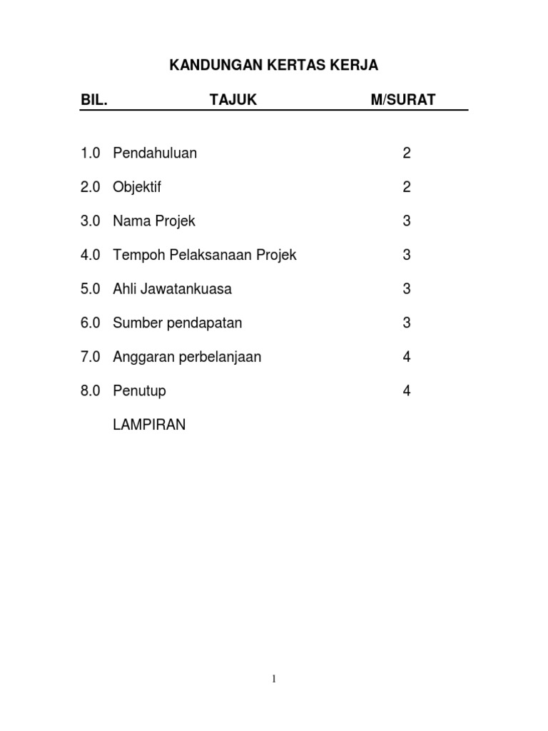 Kertas Kerja Surau Pdf