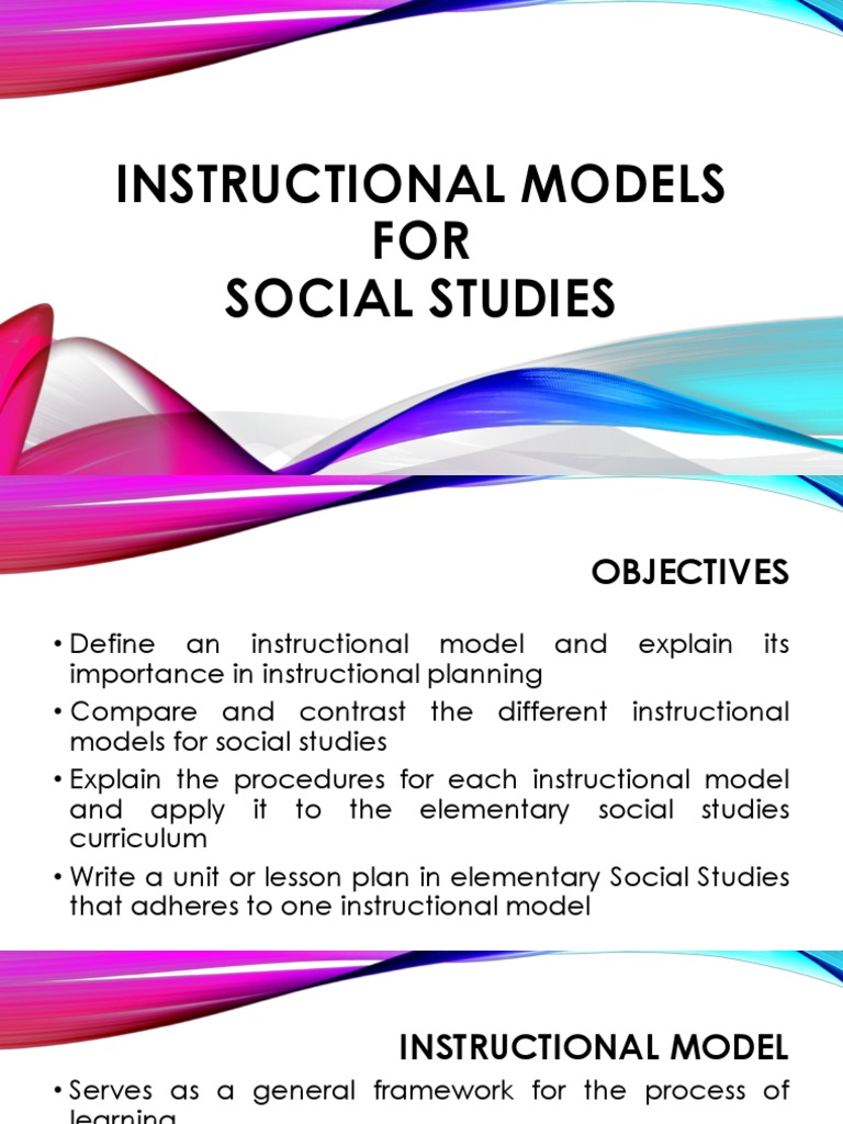 Instructional Models for Social Studies | PDF | Inquiry | Teachers