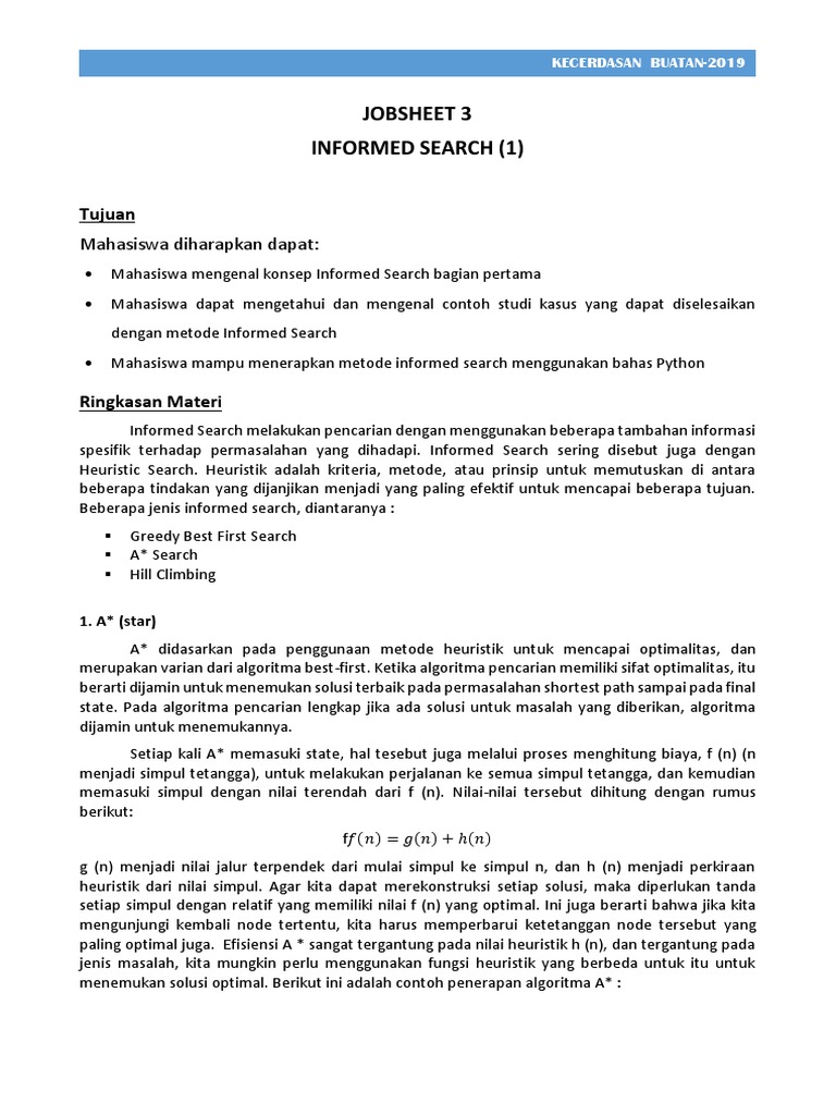 Jobsheet 3 - Minggu 7 | PDF | Metode & Bahan Ajar