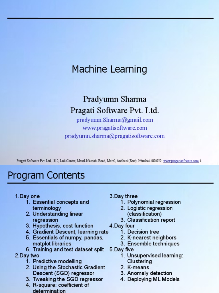 Machine Learning | PDF | Machine Learning | Percentile