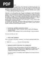 Recognition Day Emcee Script | PDF