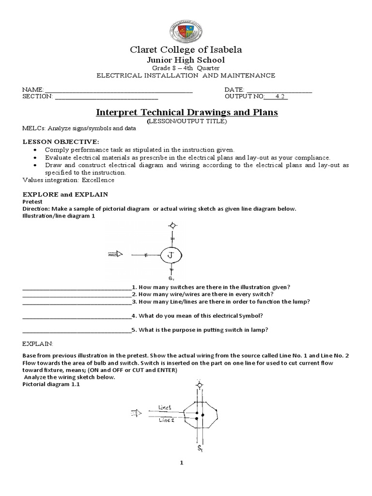 Grade 8 4th Quarter MODULE 4.2 2 | PDF | Switch | Wire