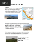 Ubicación de La Costa Peruana | PDF | Ciencias sociales | Viajes y turismo