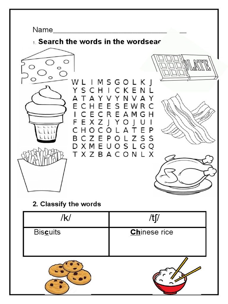 Do You Like Chinese Rice Wordsearches Worksheet Templates Layouts ...