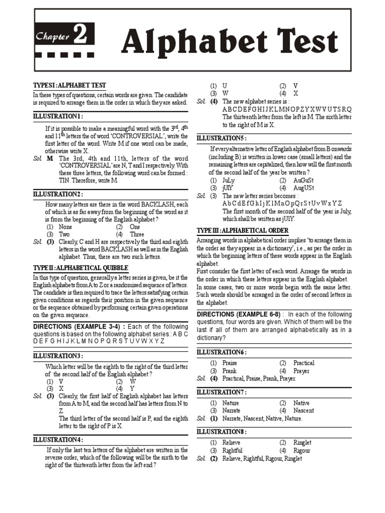 Alphabet Test | PDF | Latin Alphabet | Alphabet