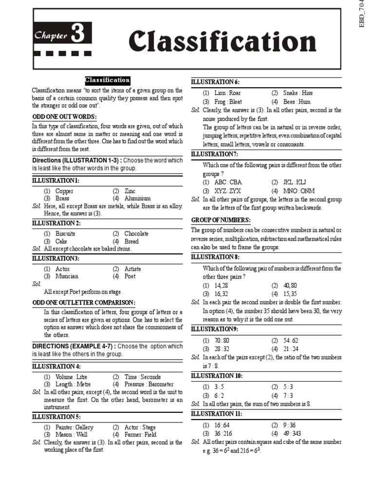 Classification | PDF | Brass
