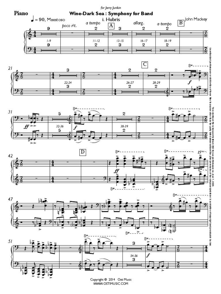 Wine-Dark Sea Piano | PDF | Palaeography | Graphemes