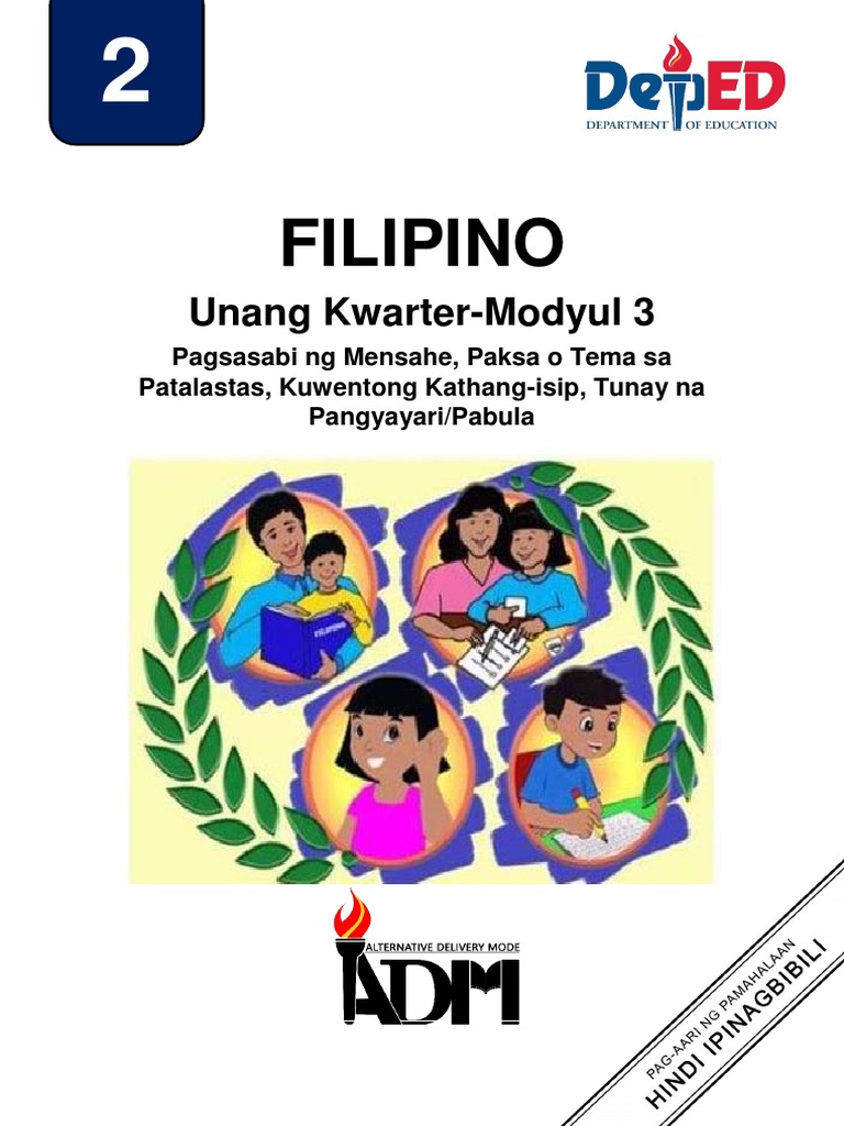 Filipino Quarter 1 Module 3 | PDF