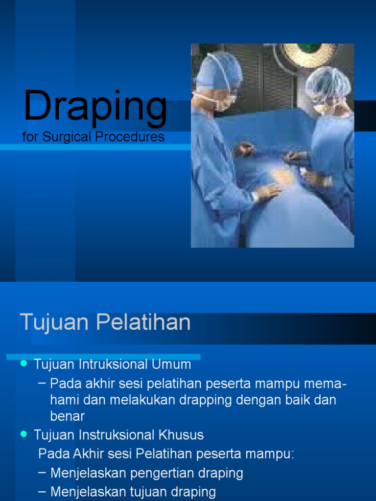 Prosedur Draping dalam Operasi | PDF