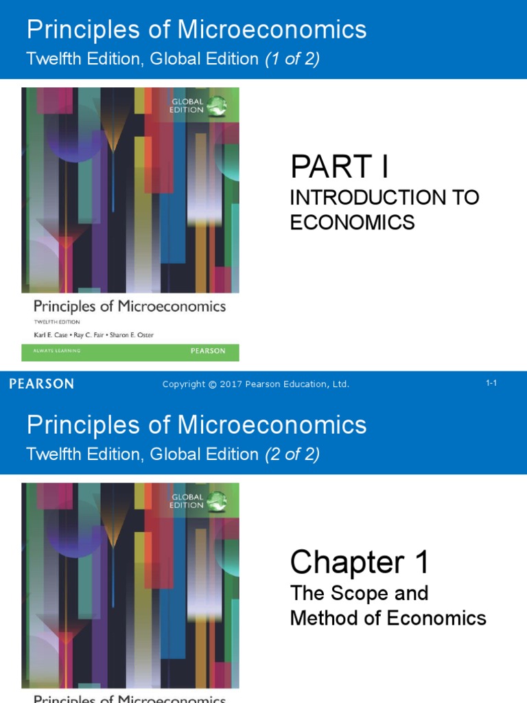 Principles of Microeconomics: Introduction To Economics | PDF ...