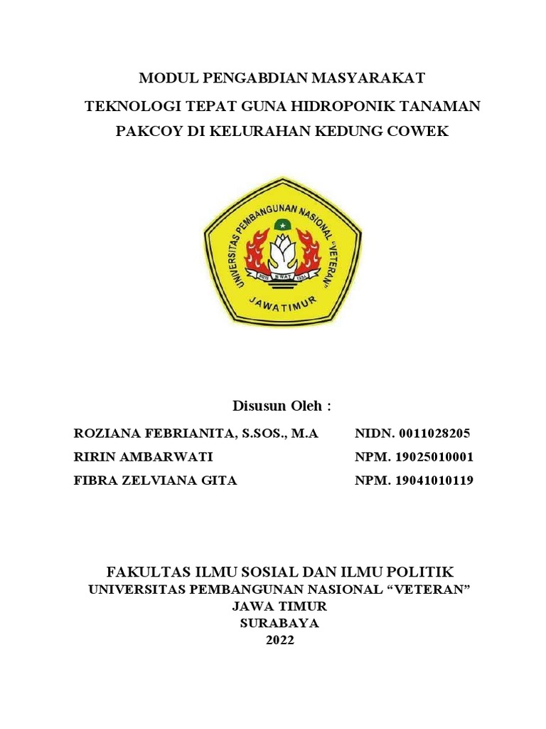 Modul Ii TTG Hidroponik Pakcoy | PDF