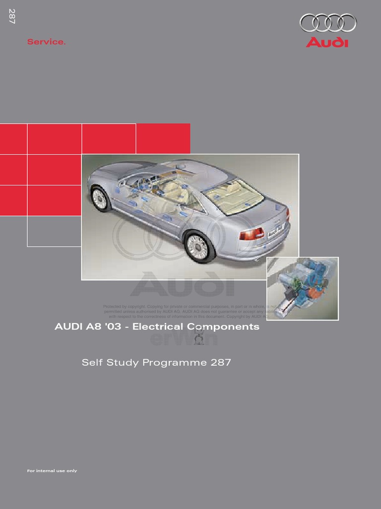 53-SSP 287 Audi A8 03 - Electrical Components | PDF | Electrical ...