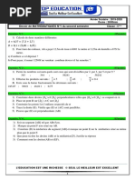 Composition Maths 4ème 2024-2025 | PDF