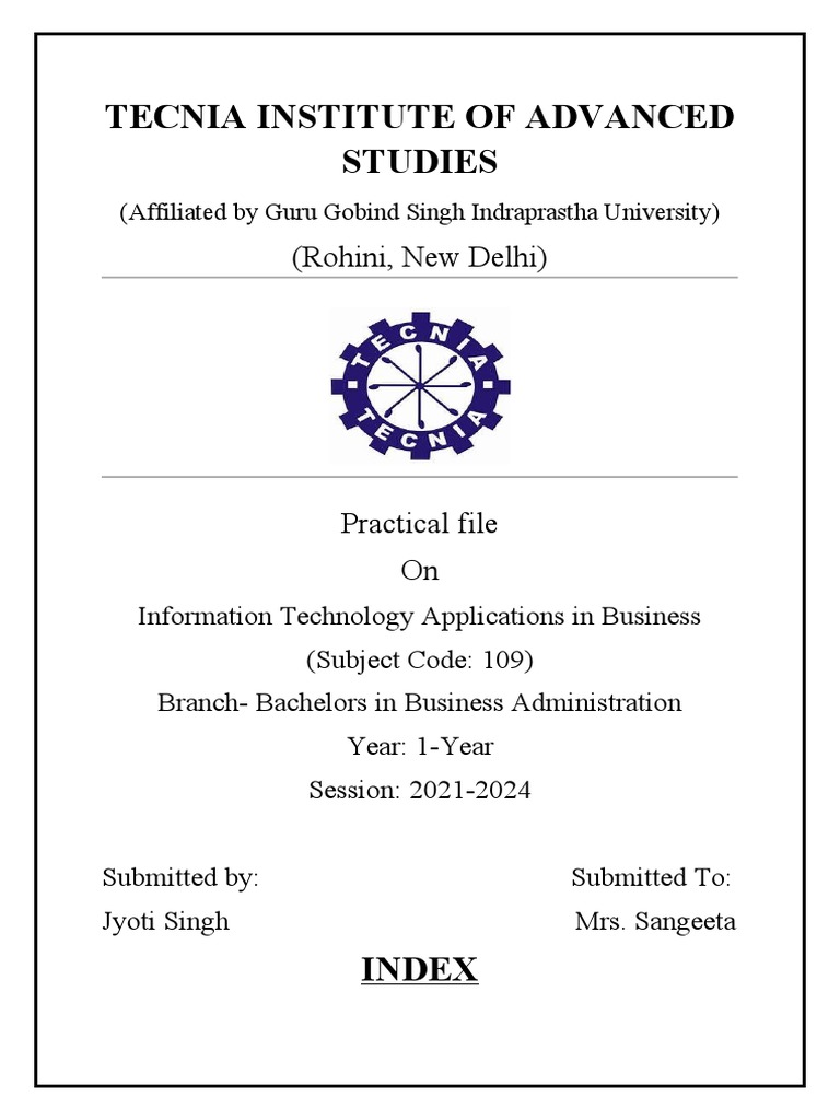It Lab Assignment | PDF | Microsoft Word | Microsoft Excel