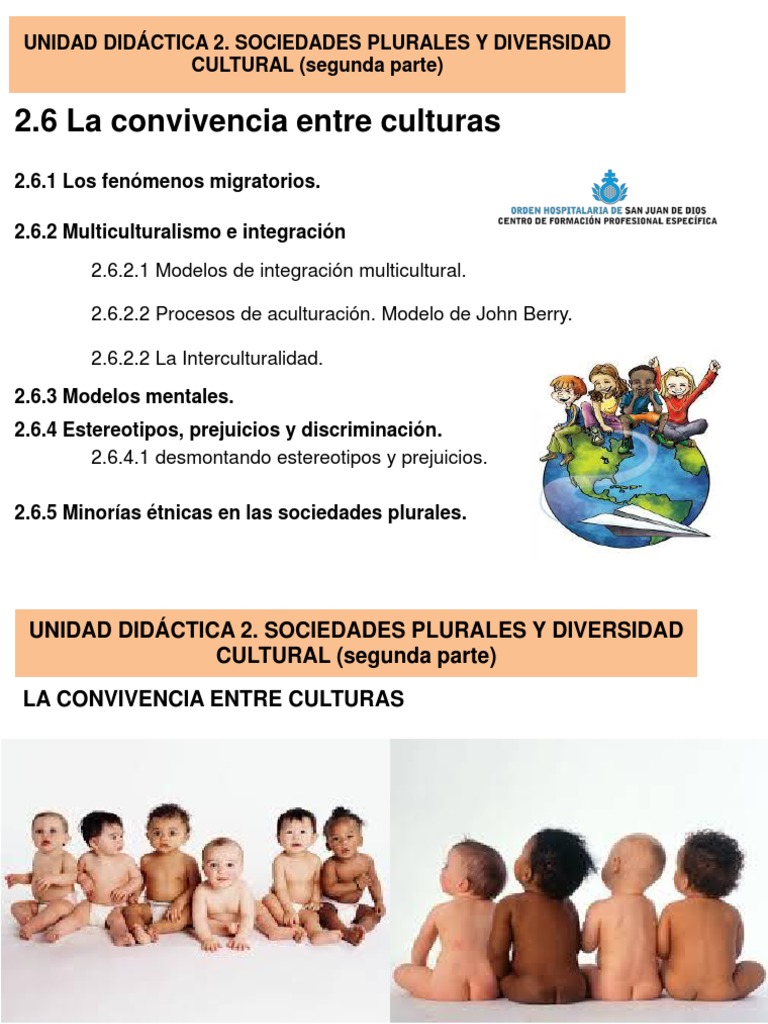 La convivencia intercultural: modelos, procesos y retos | PDF ...