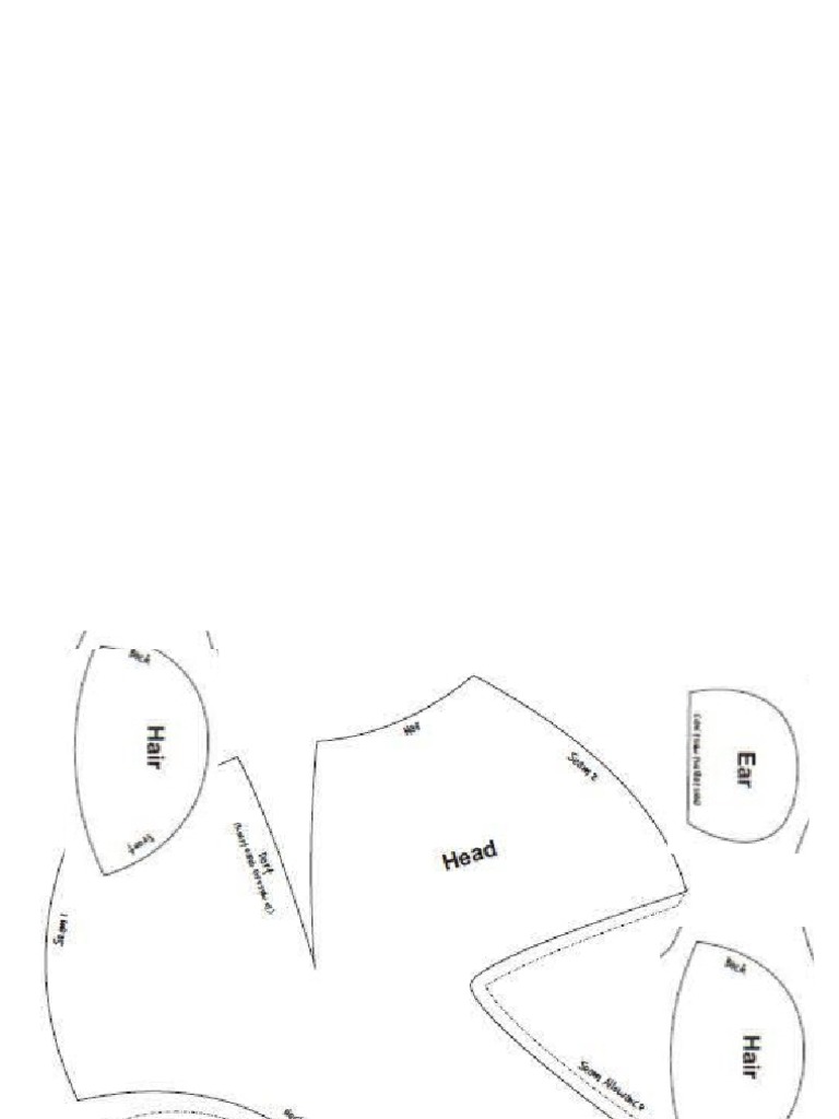 Molde Titere Cabeza | PDF