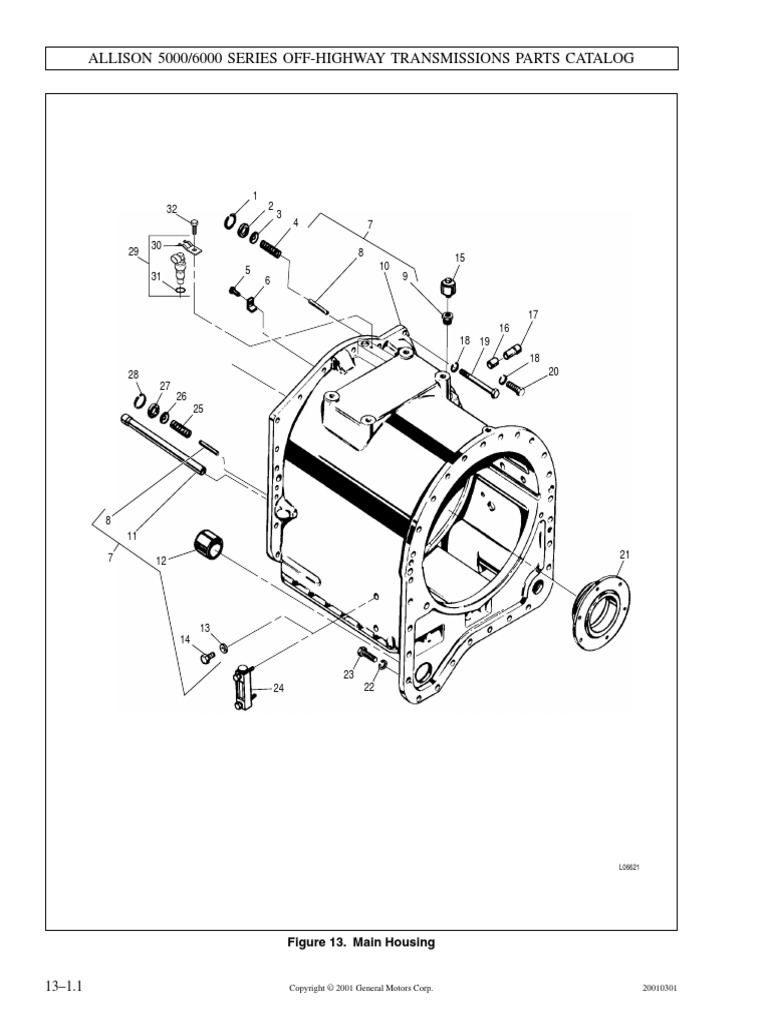 Allison 5000/6000 Series Off-Highway Transmissions Parts Catalog ...