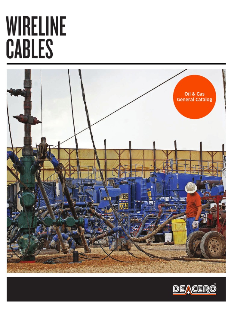 Deacero Oil & Gas Wireline Cables Catalog | PDF | Insulator ...