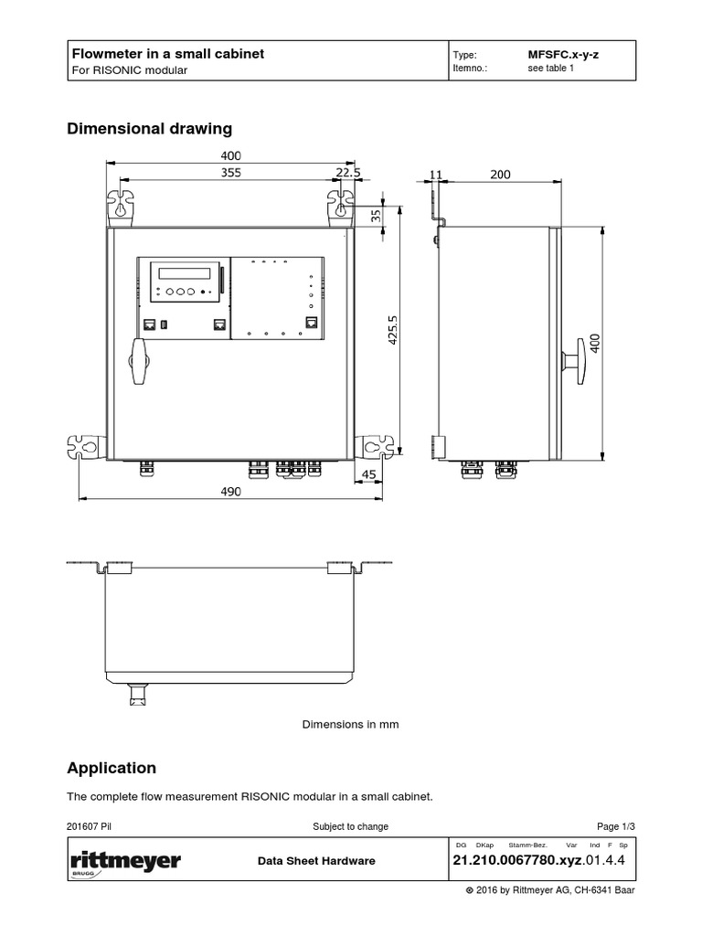 RISONIC Modular - Field Frame Small E22 - 210 - 0067780 - XXX - 01 ...