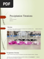 Argentometric Titrations | PDF | Titration | Chemistry