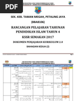 Contoh RPH Tasmik 202020202 | PDF