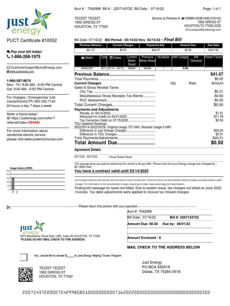 Test Invoice - 7542998 - 2207143722 - 20220716 | PDF | Economies | Payments