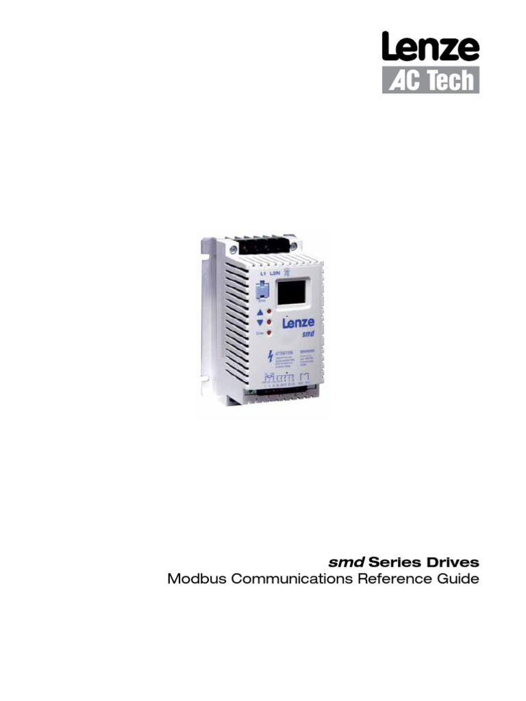 Modbus Communications Reference Guide: SMD Series Drives | PDF ...