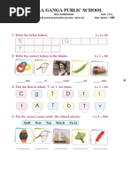 LKG Math Question Paper PDF | PDF | Teaching Mathematics