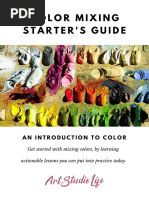 Colored Pencil Color Theory Work Sheet | PDF | Hue | Color