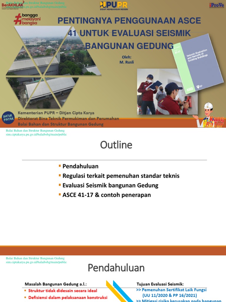 Pentingnya Penggunaan SNI ASCE 41 | PDF