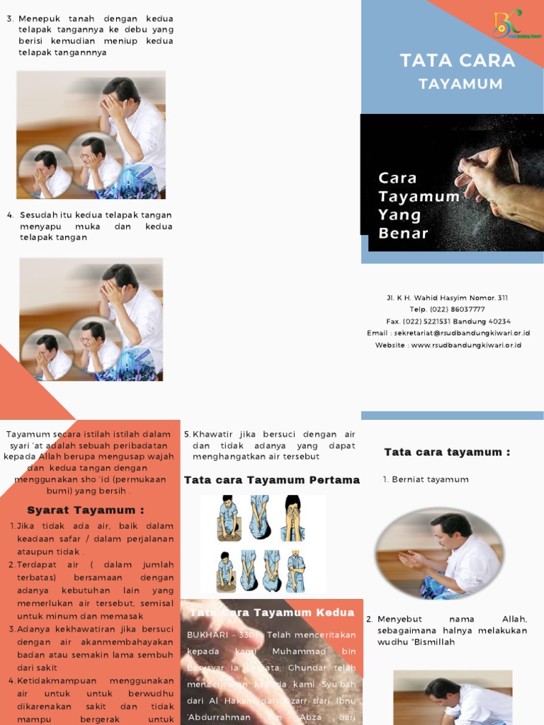 Tata Cara Tayamum yang Benar | PDF