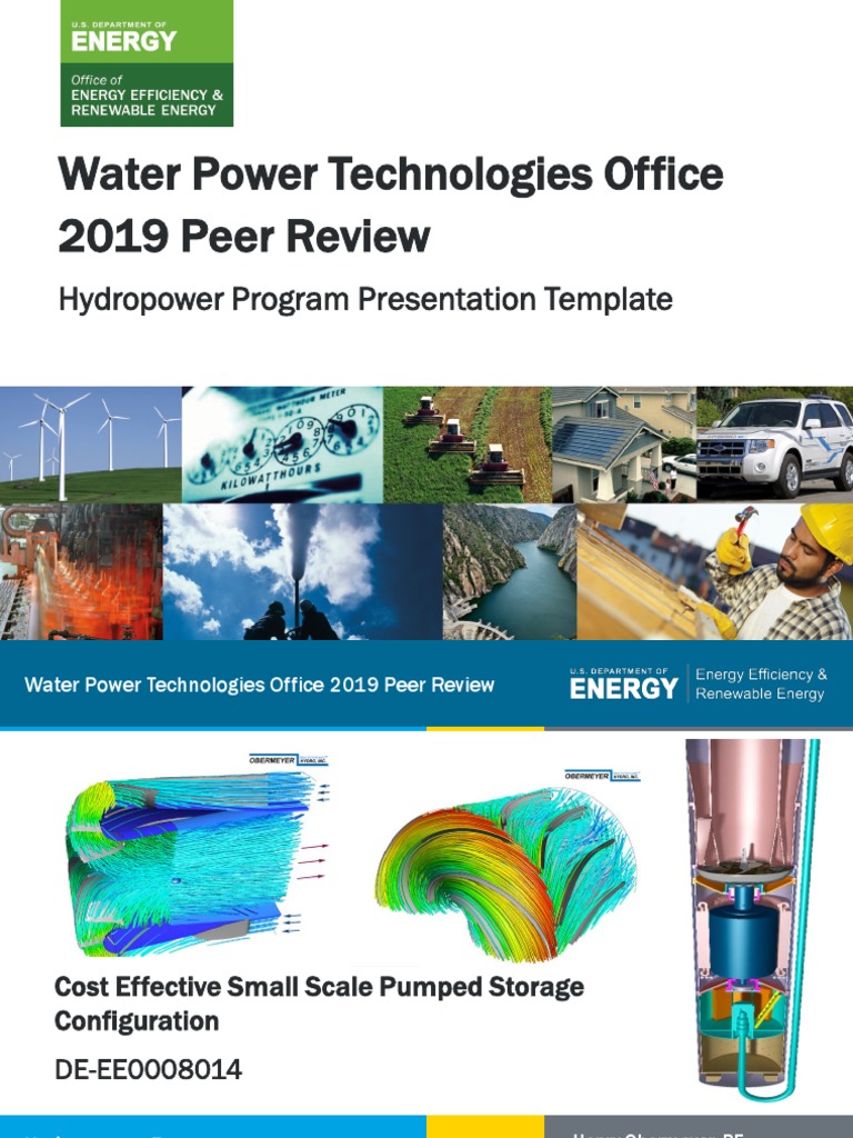 Obermeyer Hydro's Pumped Storage Innovation | PDF | Hydroelectricity ...