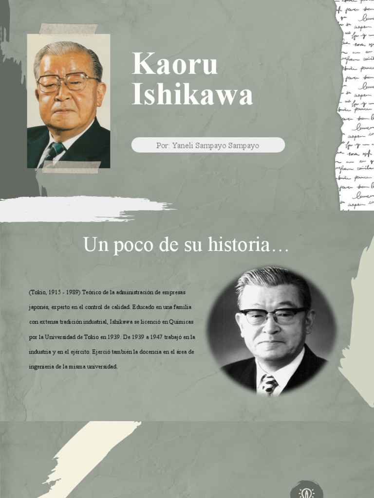 Aportes de Kaoru Ishikawa a la Calidad | PDF | Calidad (comercial ...